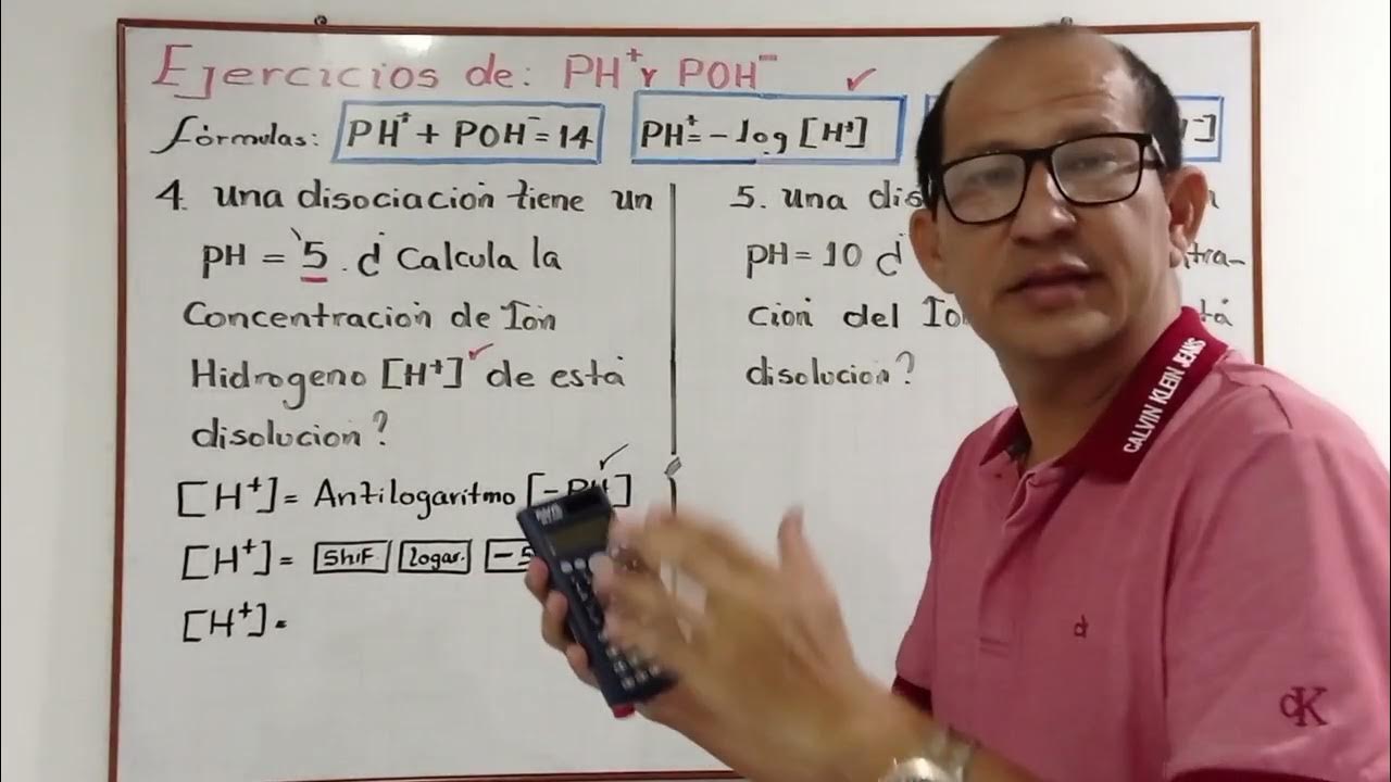 Ejercicios de PH y POH # 2 - YouTube
