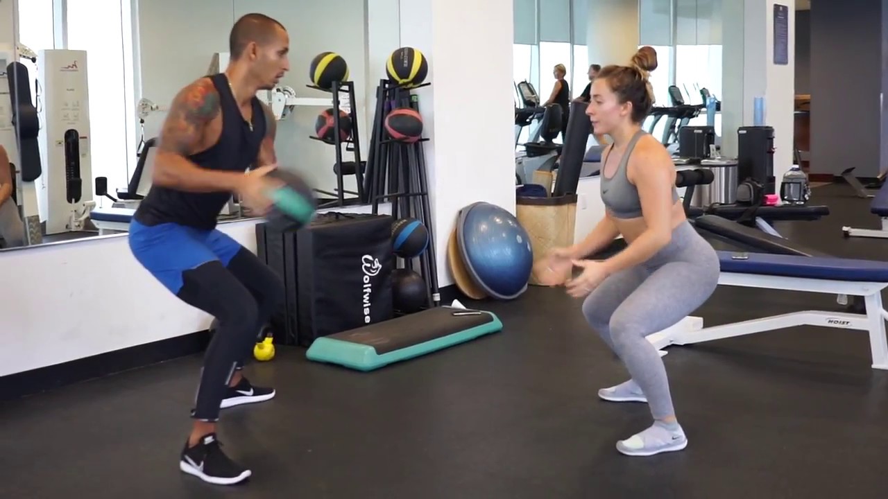 Partner workout for upper body and core - YouTube