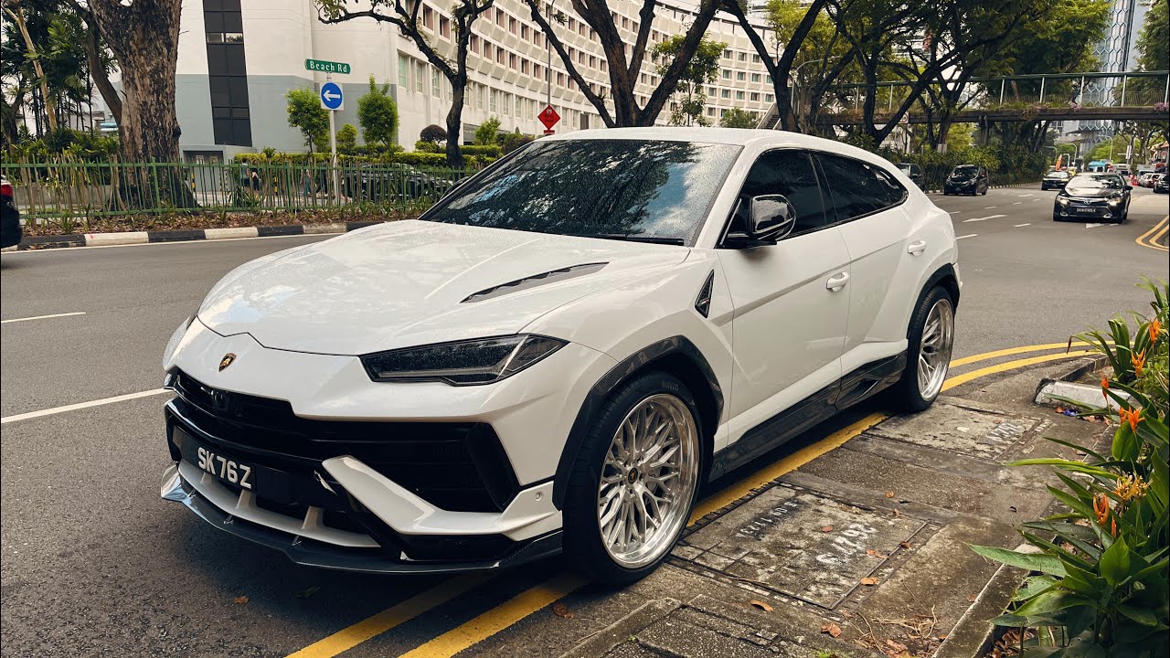Car Spotting in Singapore 🇸🇬!August 2024!(#Ferrari 488, Brabus G, Urus ...