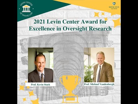 "Oversight Riders" - presentation by Professors Kevin Stack & Mike ...
