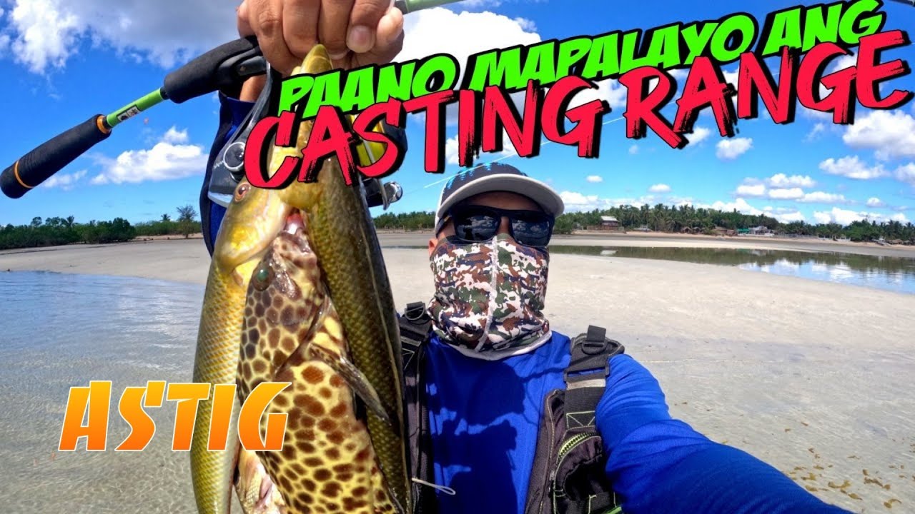 TUTORIAL KUNG PAANO MAPALAYO ANG CASTING RANGE GAMIT ANG SPINNING REEL ...