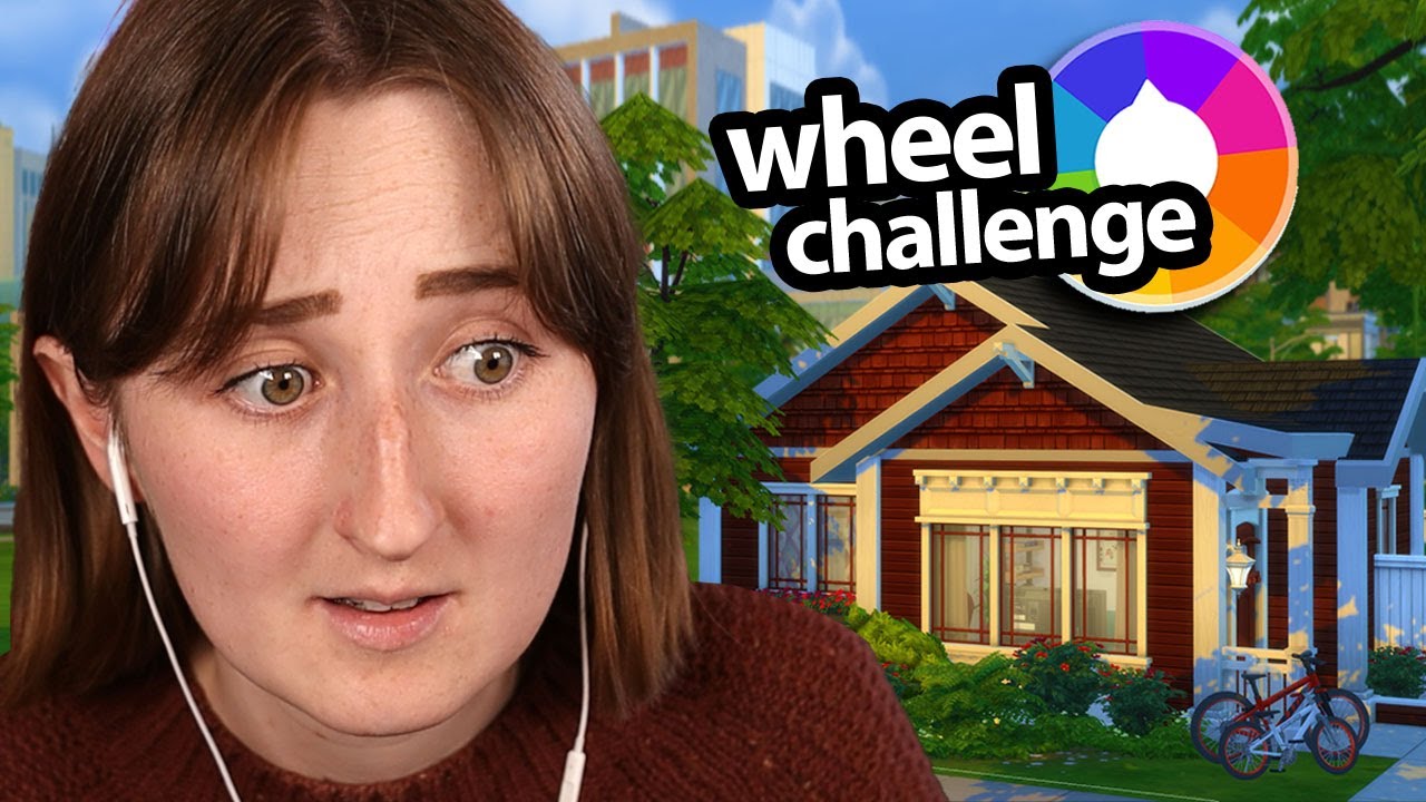 spinning a wheel to decide my sims build - YouTube