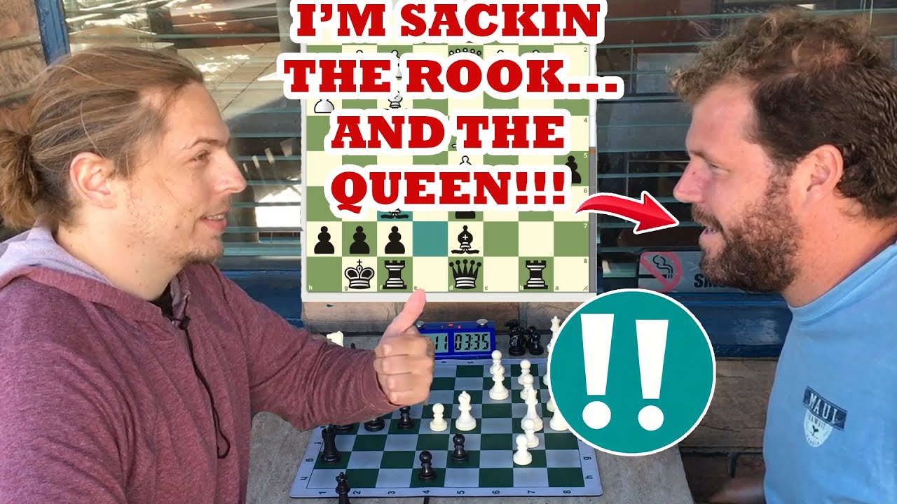 Genius Rook AND Queen Sac But He's Not Buying It! Josh B Lebowski vs ...