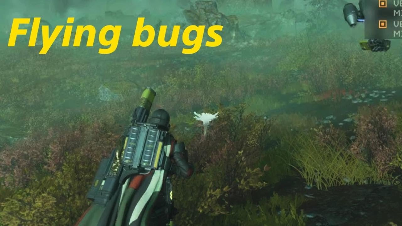 HELLDIVERS 2 flying bugs - YouTube