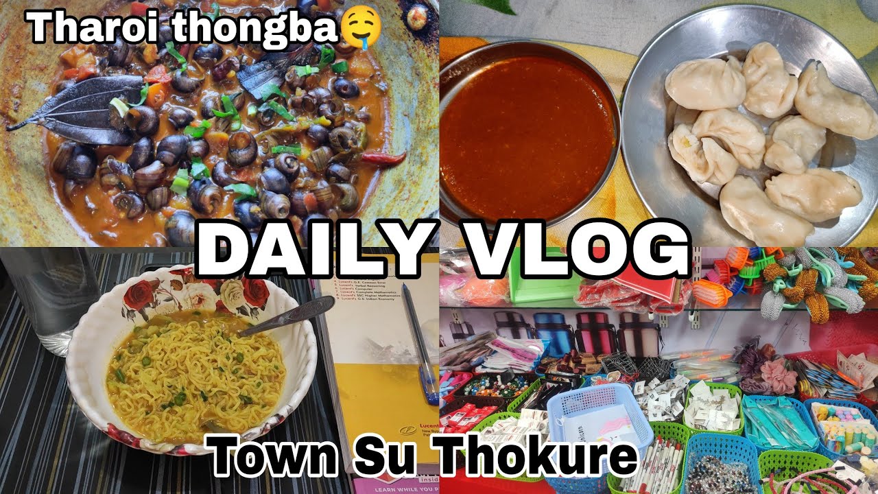DAILY VLOG//THAROI THONGBA KHUHAUSE//TOWN SU THOKURE NGAC D ...