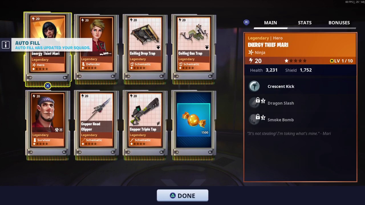 Fortnite STW Bug- Smorgasbord Llama Rewards Energy Thief Mari Instead ...