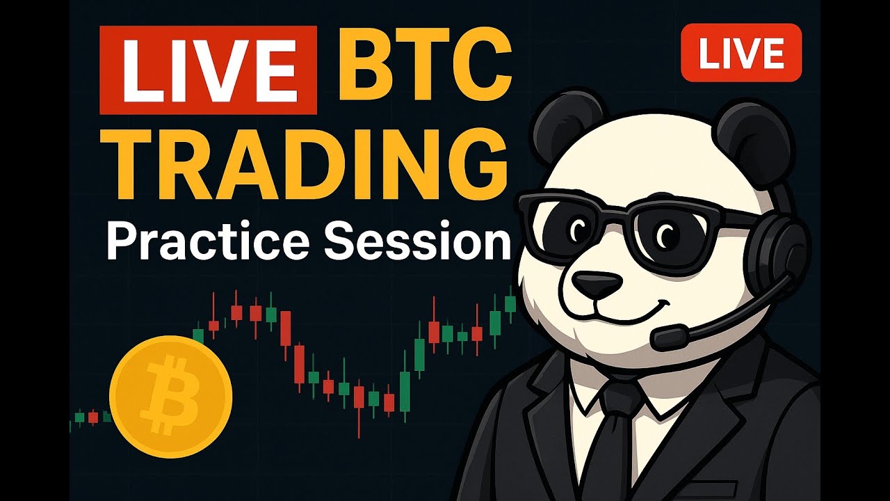 LIVE BTC Trading Practice | Smart Money & Price Action | Mr. Panda Pro ...