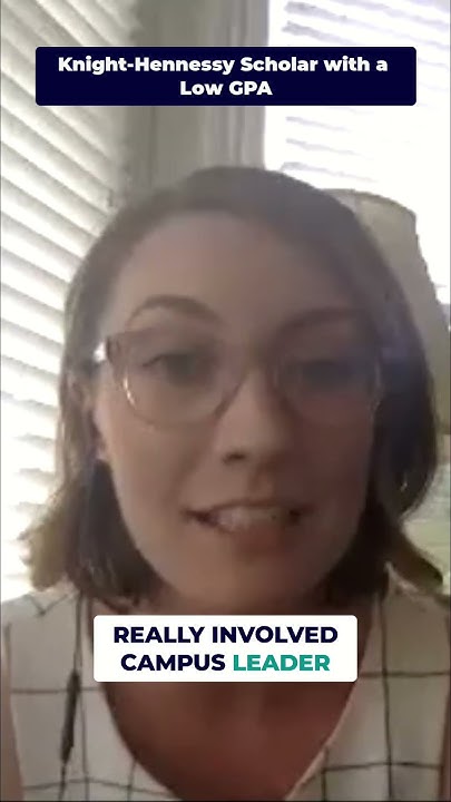 Low GPA. Big Dreams. Now a Knight-Hennessy Scholar. - YouTube