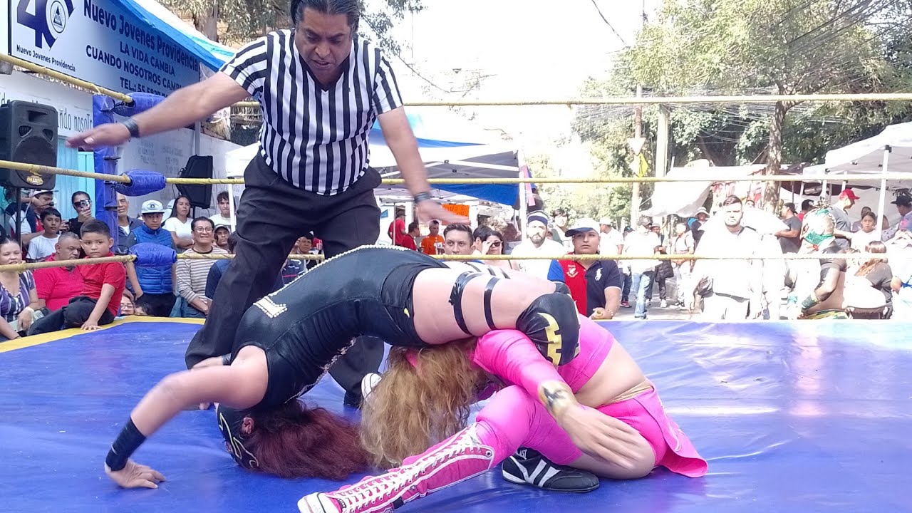 Dyosa Avilix y Thunder Kross vs Lyly Star y Lobo Azteca Jóvenes ...