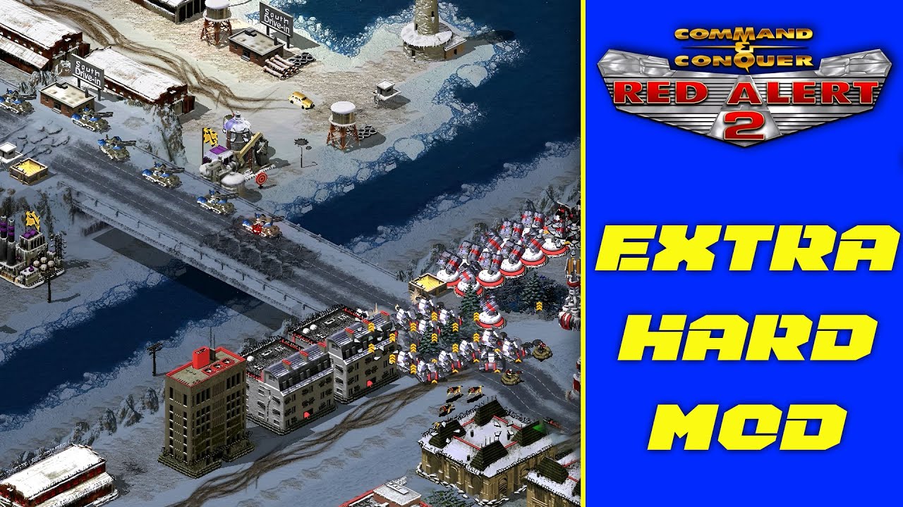 Red Alert 2 | Extra Hard Mod | Siberian winter warfare - YouTube