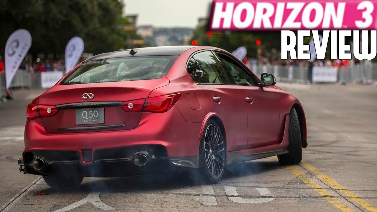 Forza Horizon 3 - Infiniti Q50 Eau Rouge REVIEW - YouTube