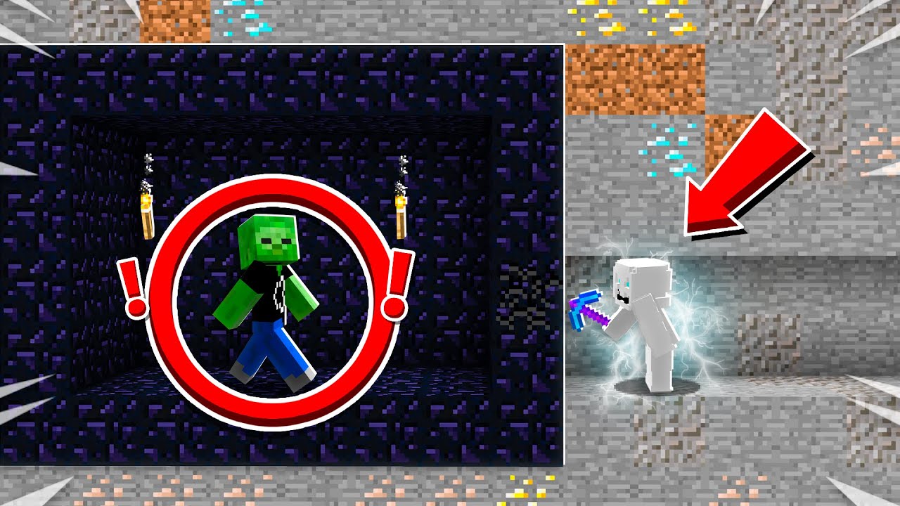 I Made a HIDDEN SECRET BASE in MINECRAFT! (Realms SMP S4: EP 13) - YouTube