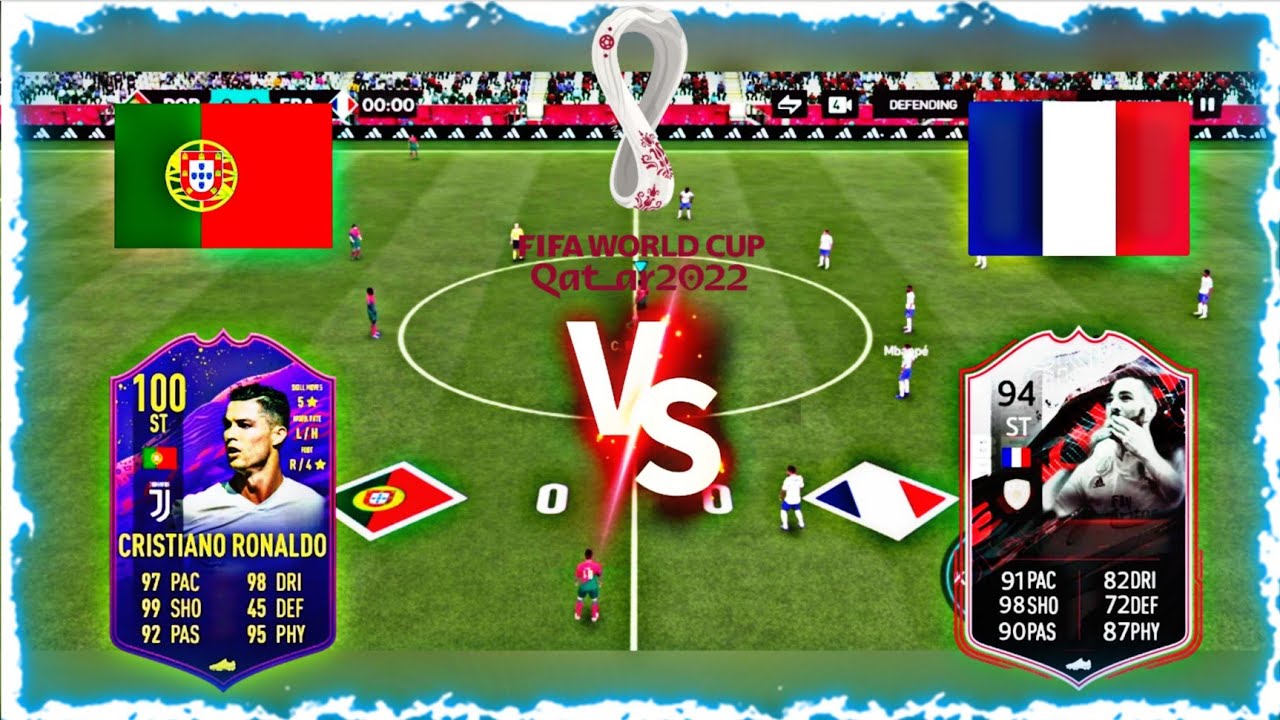 Portugal VS France | Fifa Mobile | Finals | #fifa | - YouTube