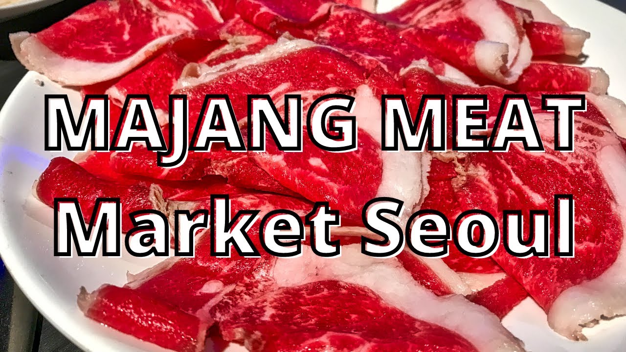 Majang Meat Market in Seoul | Biggest Meat Market - YouTube