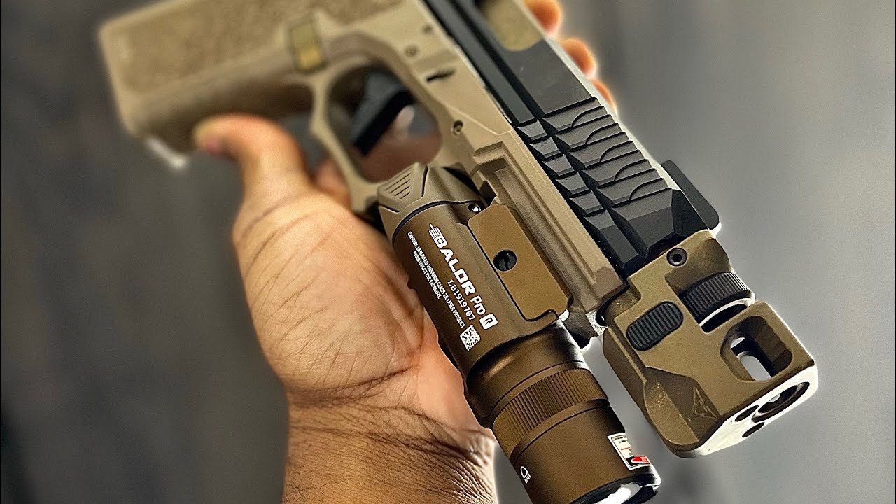 Shooting My custom polymer80 pfc9 with ets mags - YouTube