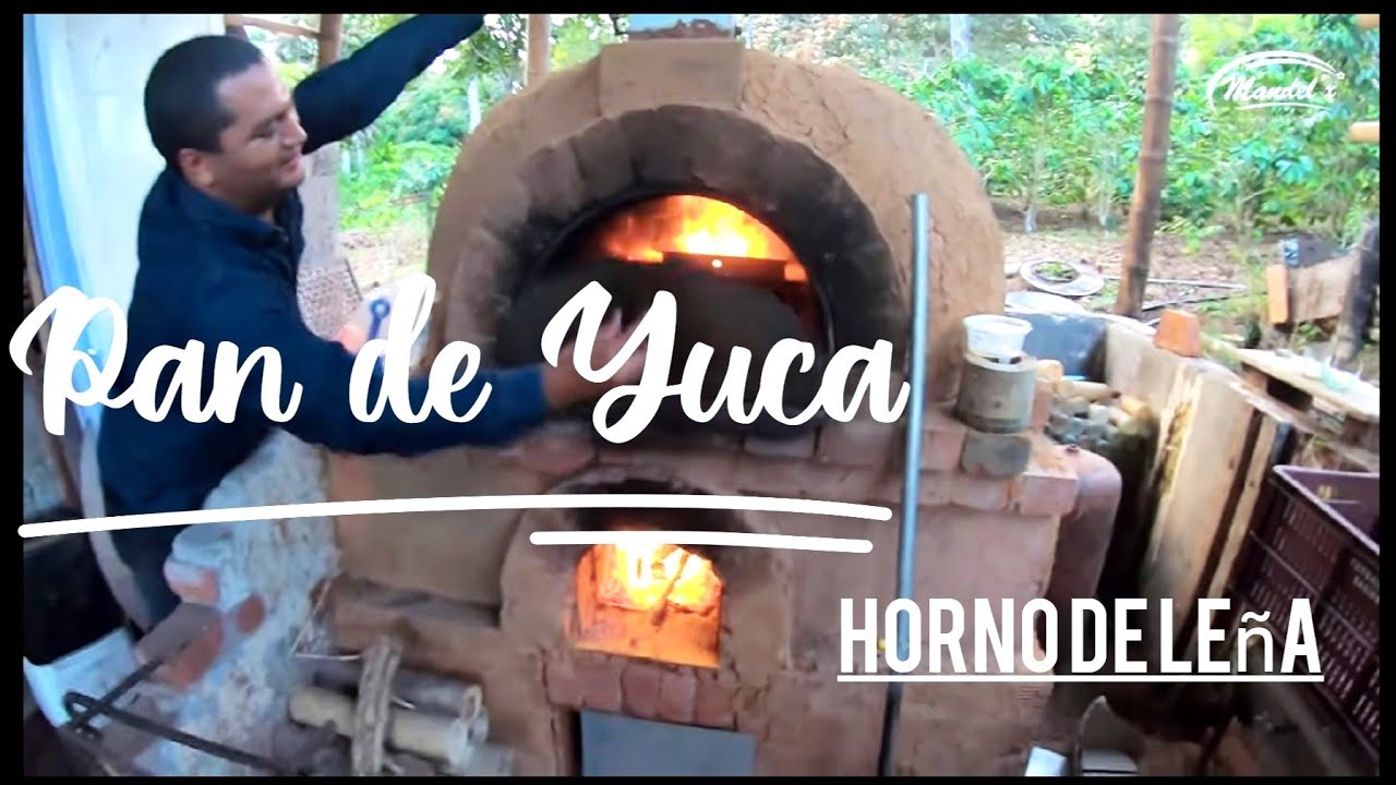 Aprendí a preparar Pan de Yuca asado en horno de leña. Finca Villa ...
