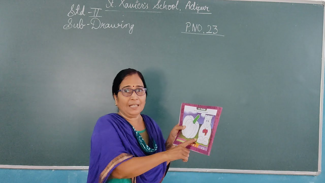 Std 2 Drawing Pg no 23 - YouTube