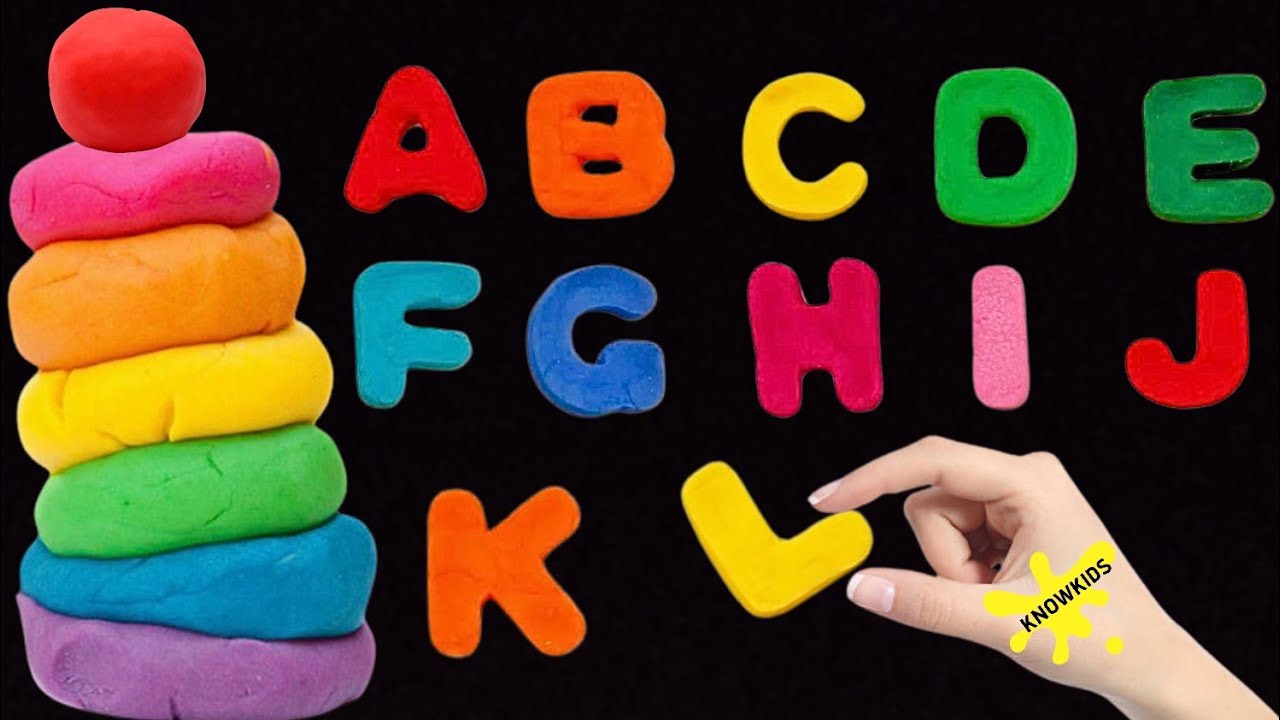 Play Doh ABC | Learn Alphabets | Play DohAbc Song | Kids Learning ABC ...