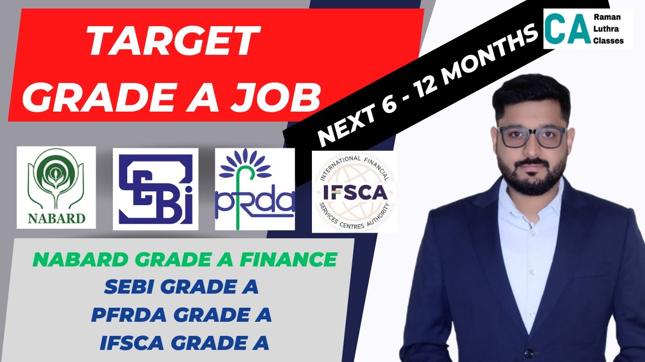 Target Grade A Exam in next 6 - 12 Months | NABARD Finance | SEBI ...