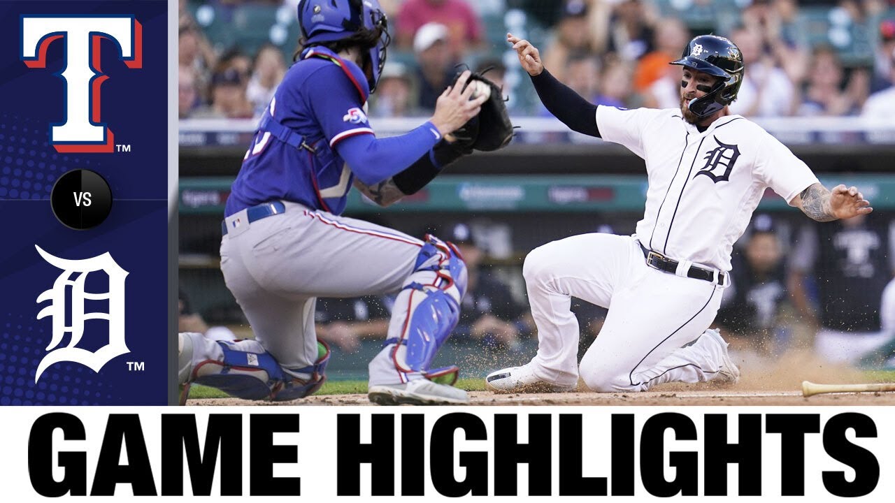 Rangers vs. Tigers Game Highlights (6/16/22) | MLB Highlights - YouTube