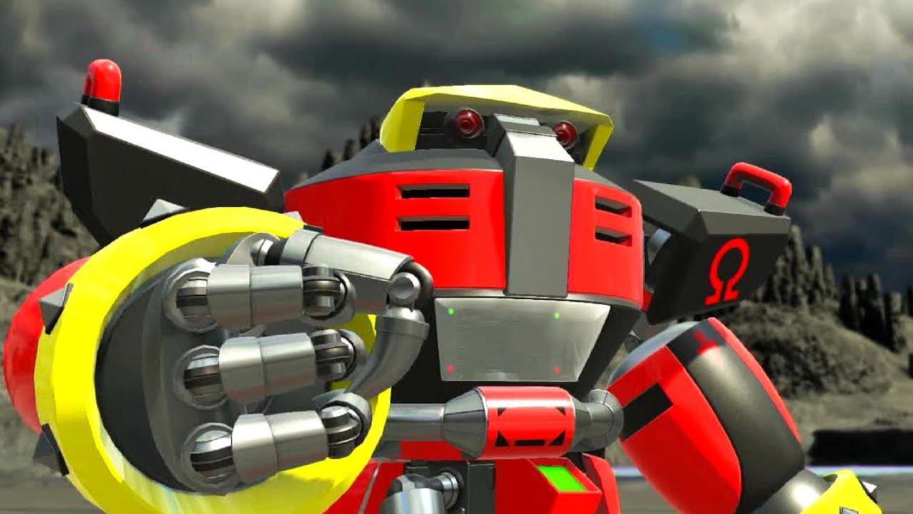 Sonic Forces Every Cutscene With E-123 Omega - YouTube