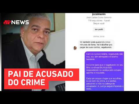 Advogado de vítima de estupro coletivo denuncia agressão verbal de ex-subsecretário
