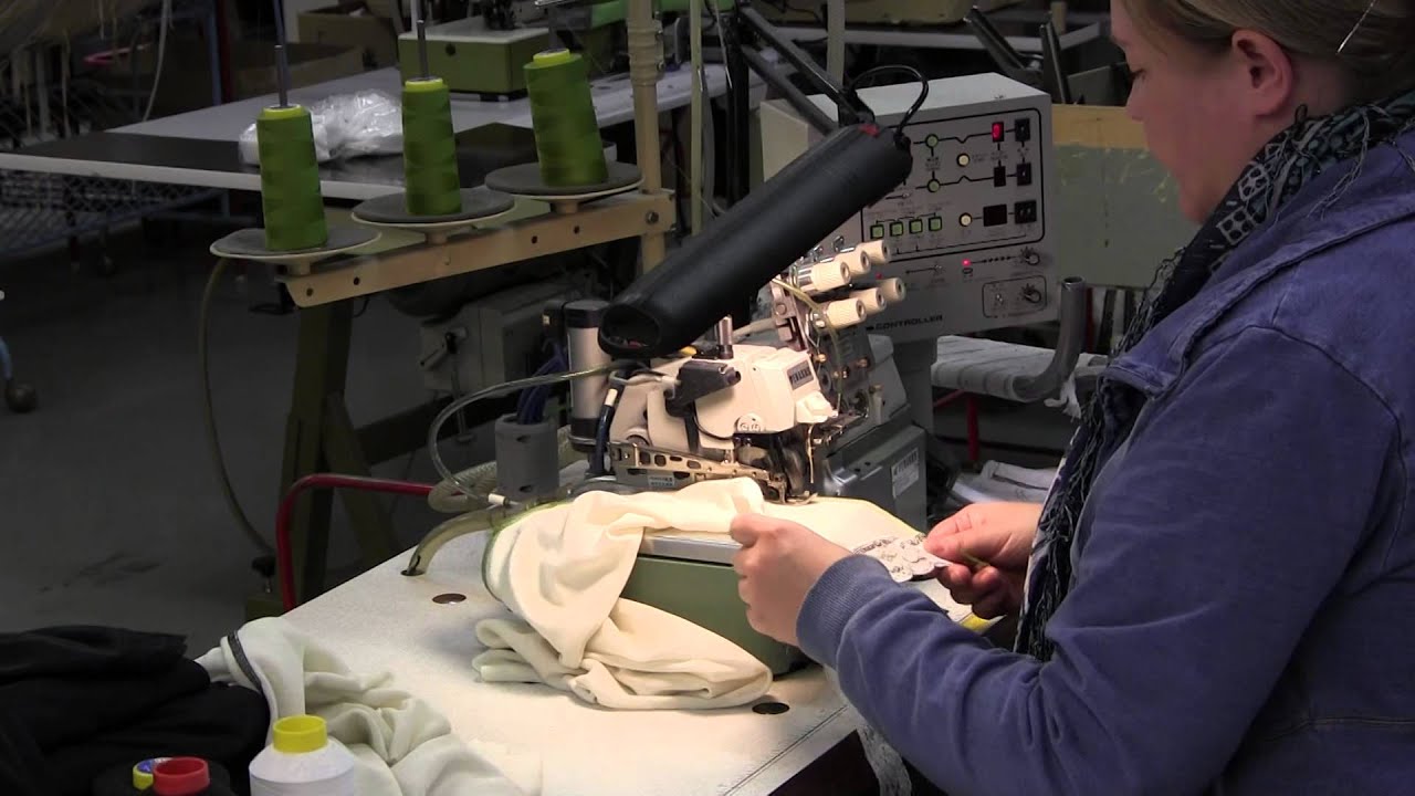 Pegasus Thread Overlock Serger Industrial Sewing Machine - YouTube