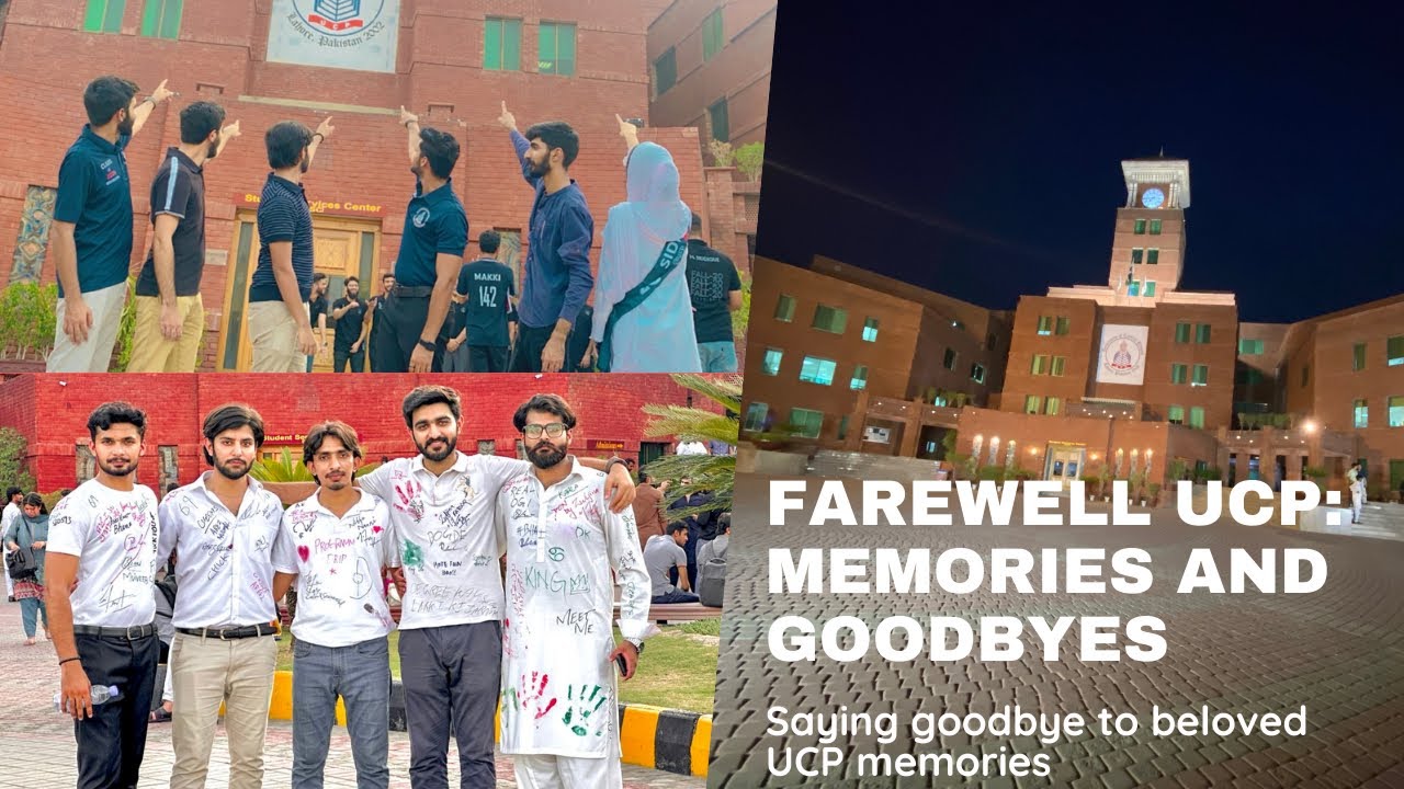 Our Last day at UCP | final moments at UCP | Why UCP? - YouTube