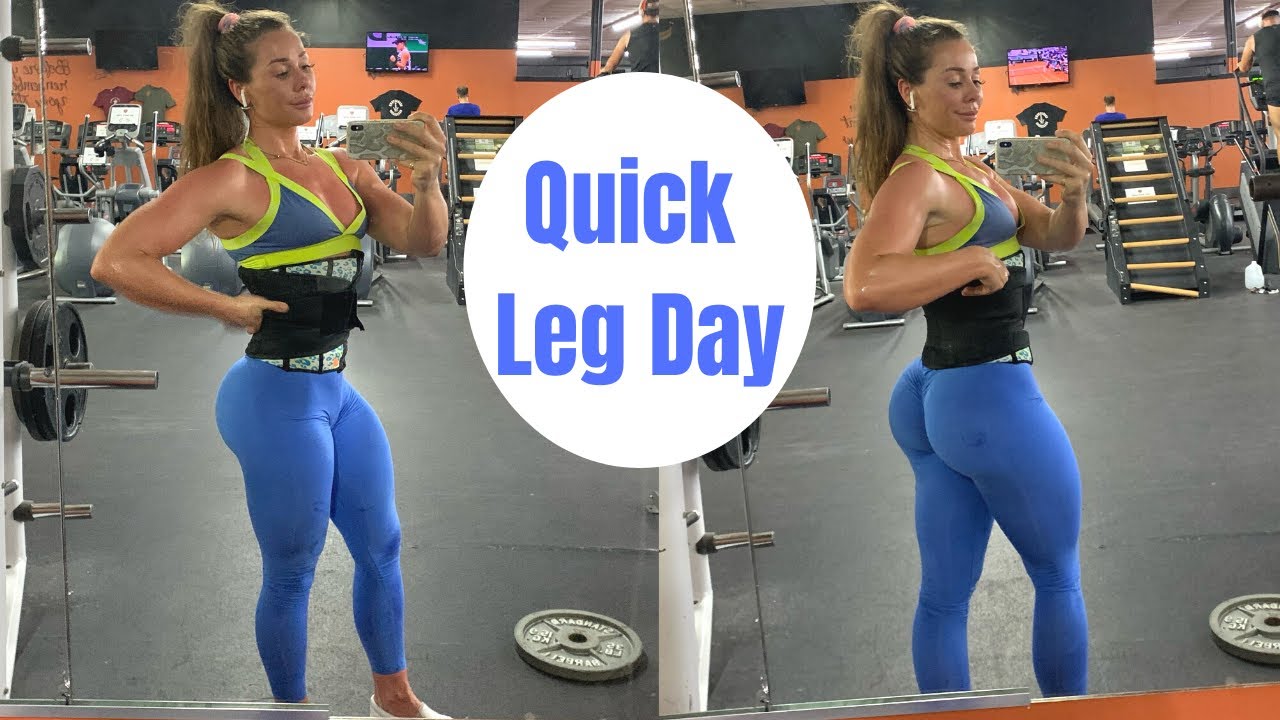 QUICK LEG DAY - YouTube