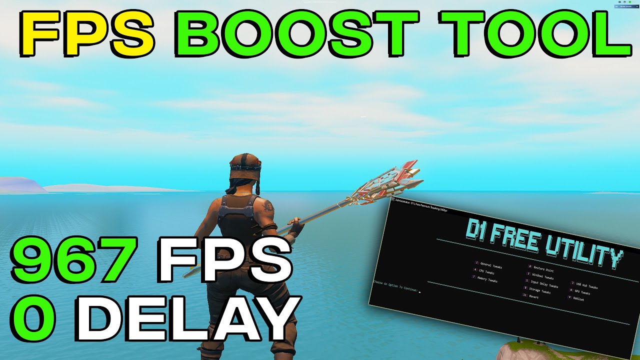 Fortnite Tweaks to Boost FPS & Lower Input Delay! - YouTube