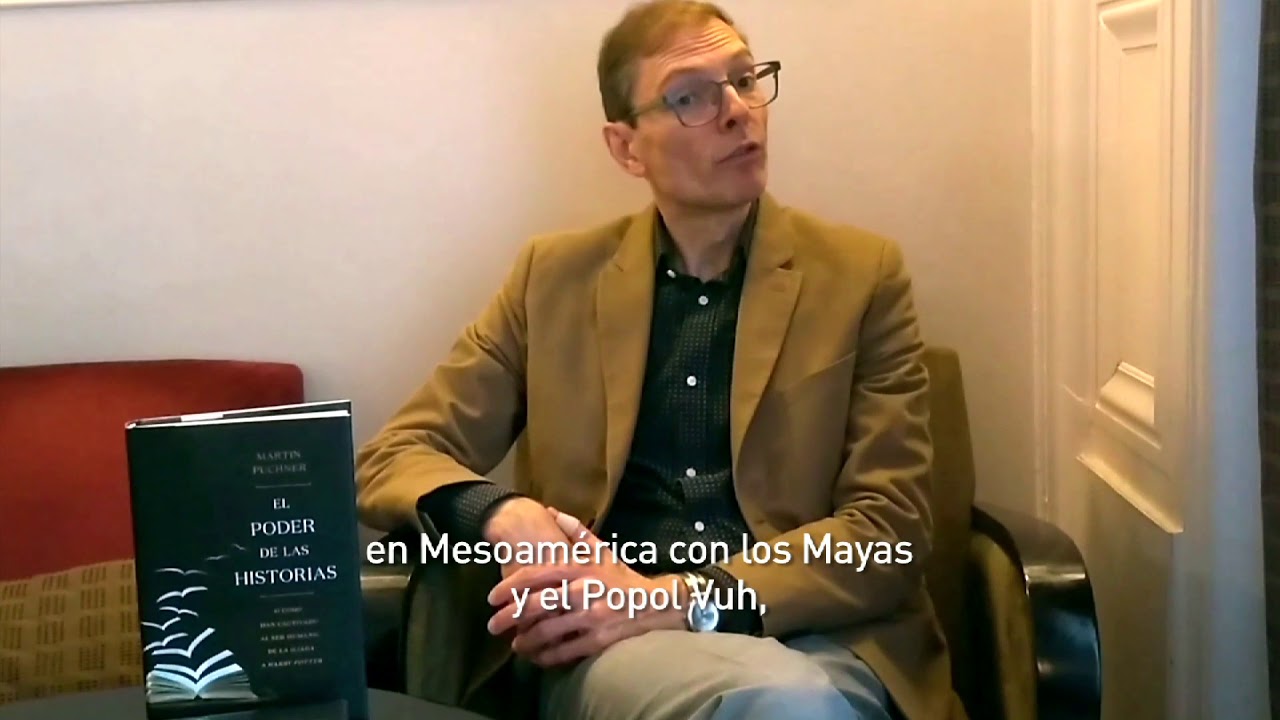Booktralier 'El poder de las historias' de Martin Puchner - YouTube
