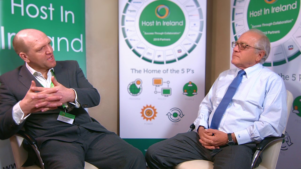 Host in Ireland founder Garry Connolly interviews Terry Gillick at ...