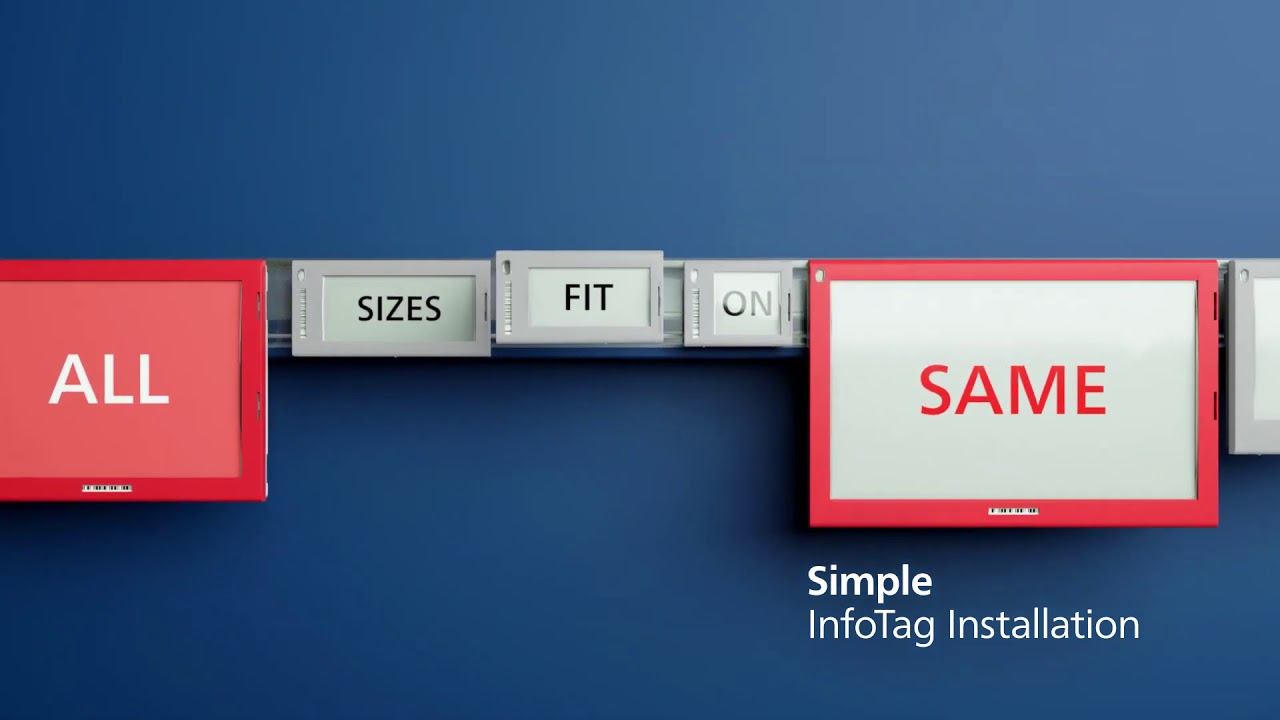 DIGI ESL (Eletronic shelf label) - YouTube