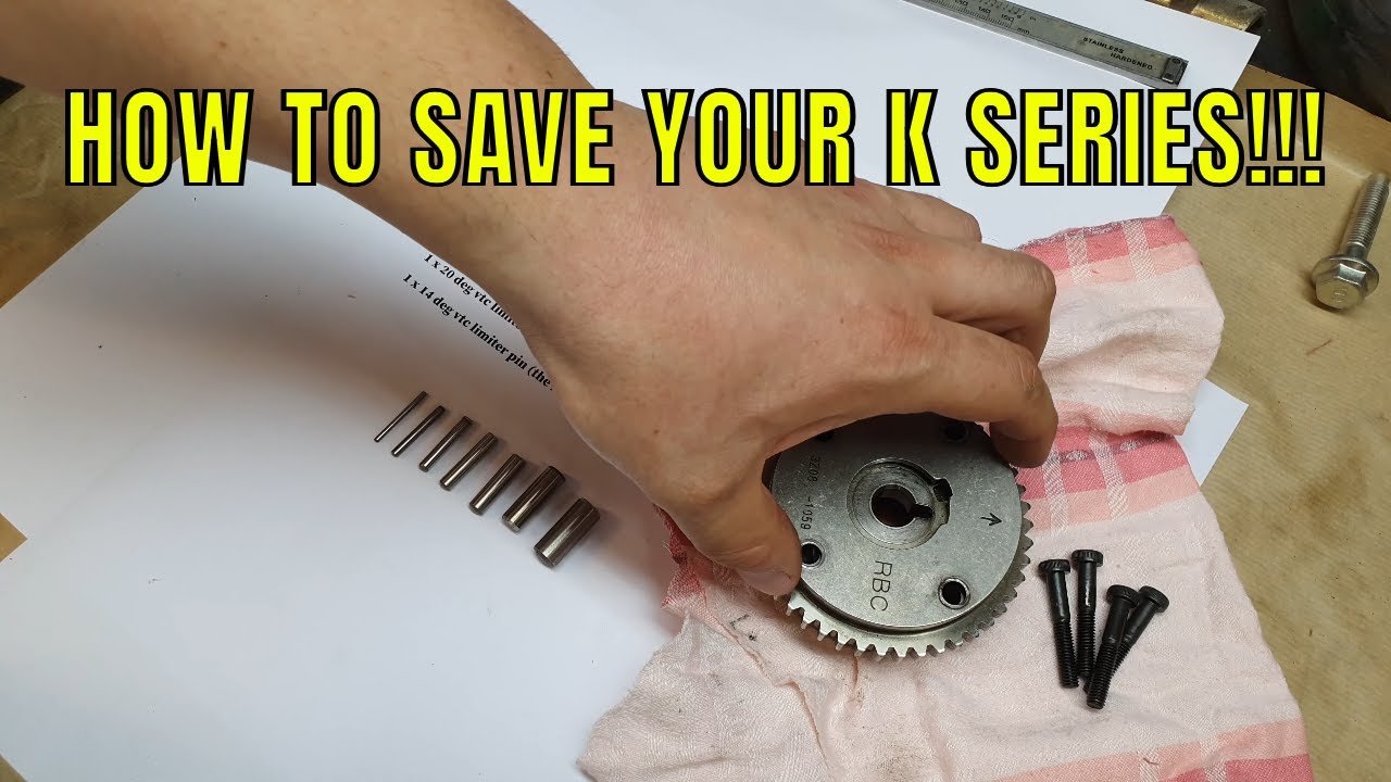 Honda Acura K Series Engine VTC Limiter Set Instructional Video ...