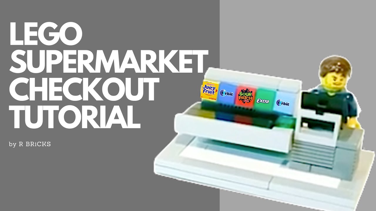 How to build a LEGO Supermarket checkout - YouTube