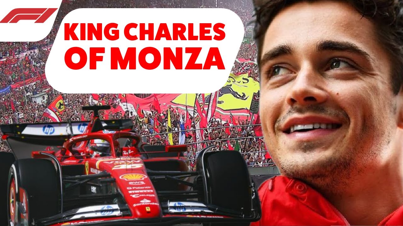 King Charles: The Monza F1 Masterclass - YouTube