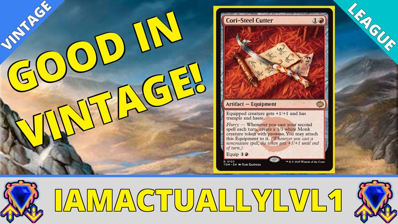 Cori-Steel Cutter is WAY stronger than I thought! - YouTube