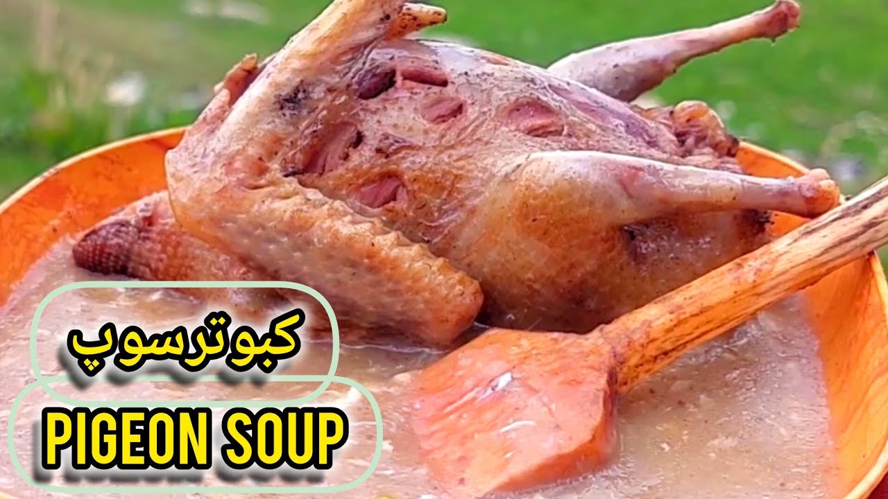 "Cooking Wild Pigeon Soup with a Stunning Lake View on the Mountain Top ...