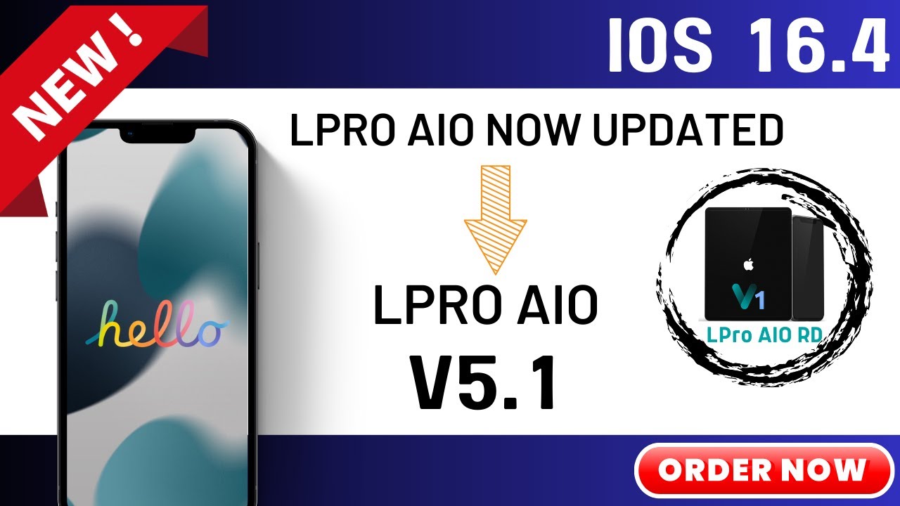 LPro v5.1 iOS 16.4 Released - AIO Ramdisk Released With iOS 16.4 ...