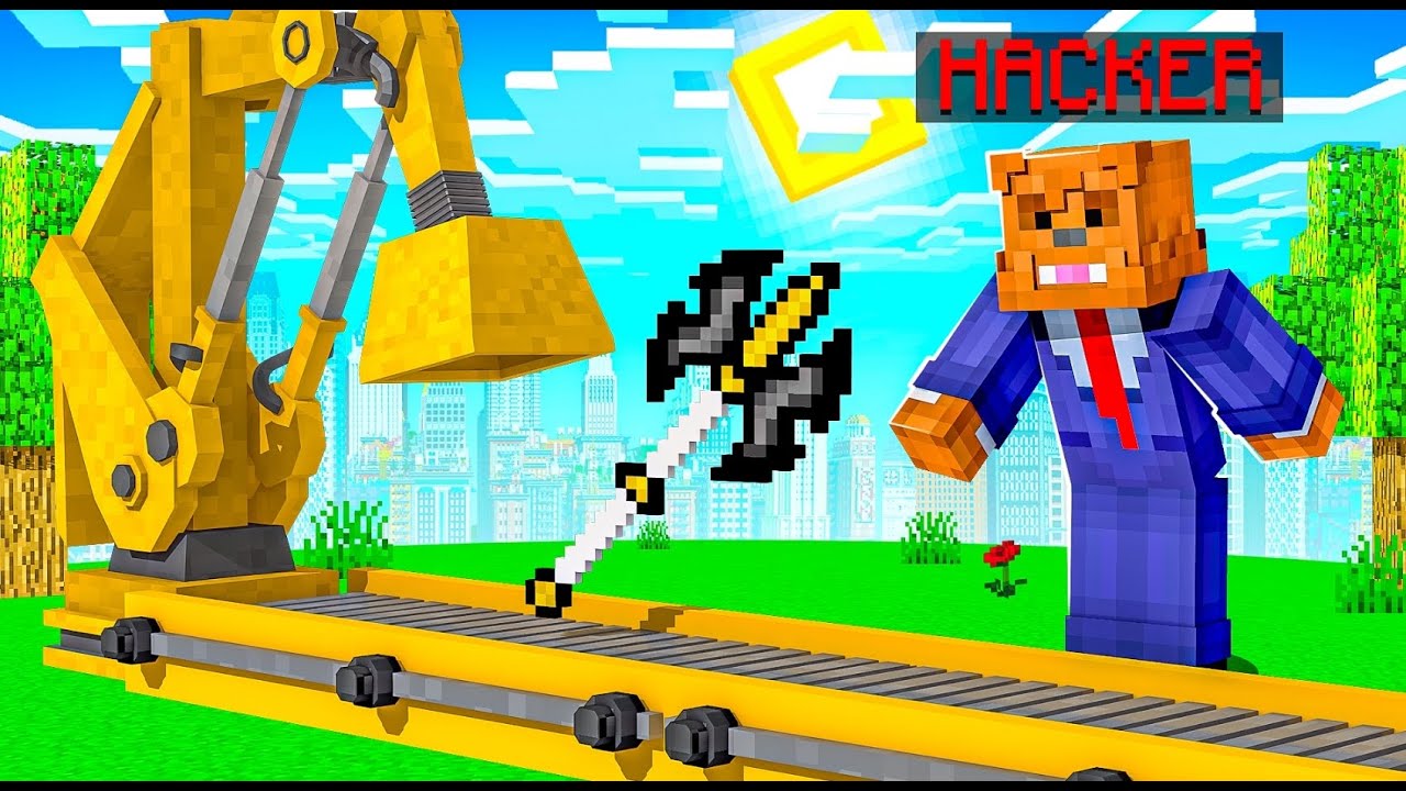 Making EVERYONE A Hacker In Minecraft Secret Hacker - YouTube