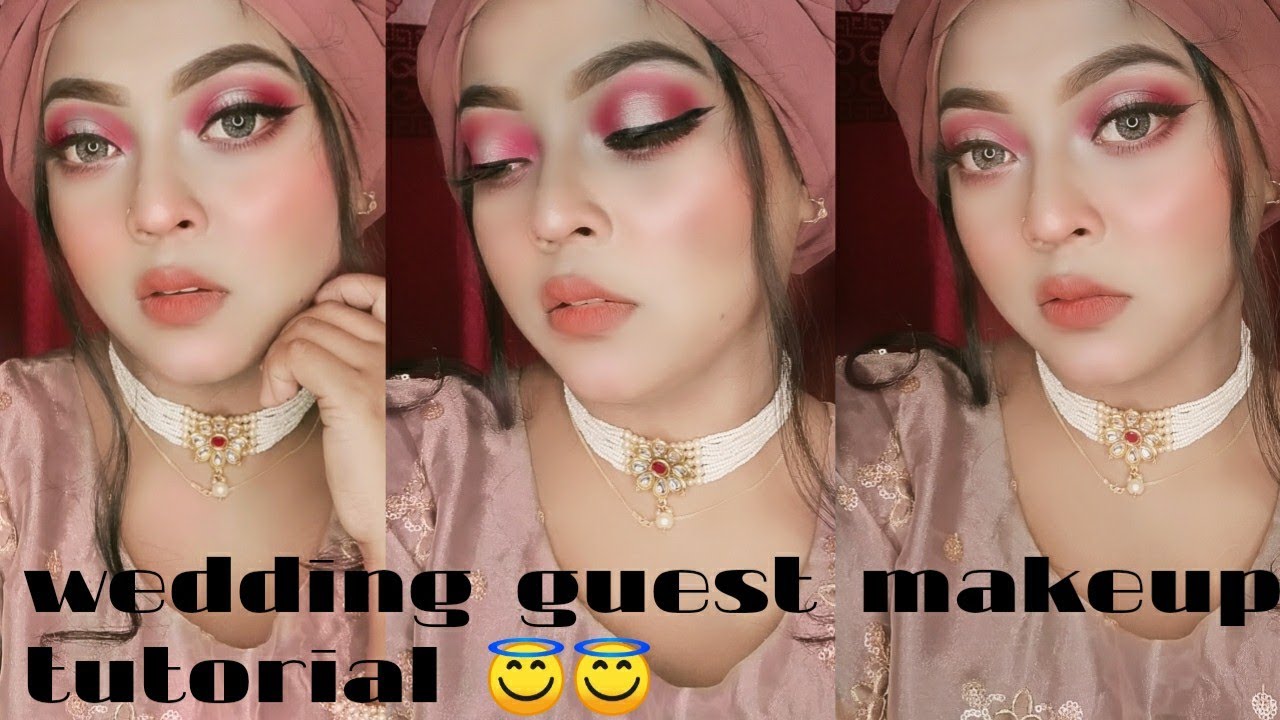 Wedding Guest Makeup Look Tutorial |Very Eazy Makeup Look Tutorial For ...