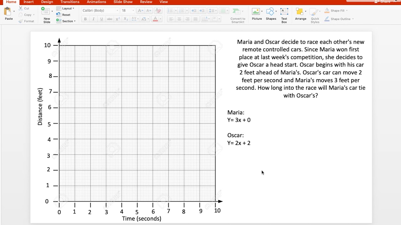 Week 4 Discussion - Graphing a System of Linear Equations - YouTube