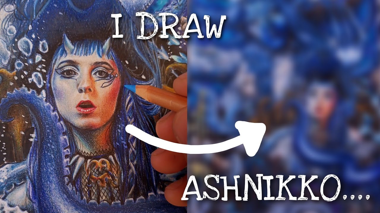 Ashnikko Drawing (Deal with it) - YouTube
