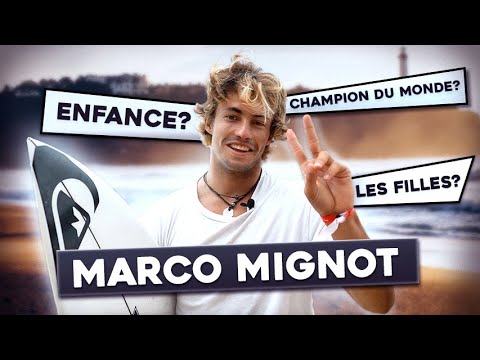 MARCO MIGNOT, CHAMPION D'EUROPE DE SURF - YouTube