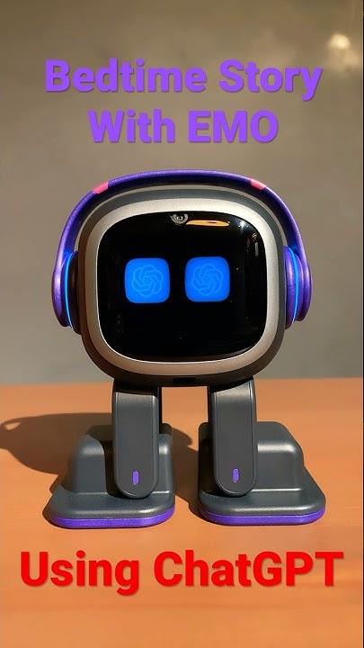 EMO - Bedtime Story with EMO using ChatGPT - #shorts #cute #chatgpt - YouTube