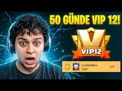 50 Günde Vip12? Türk Balina Hesap İnceleme  - Dark War Survival