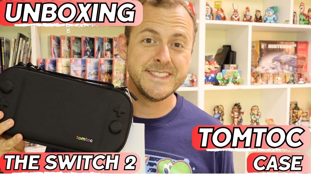 Tomtoc Case Unboxing – Protect Your Nintendo Switch 2! - YouTube