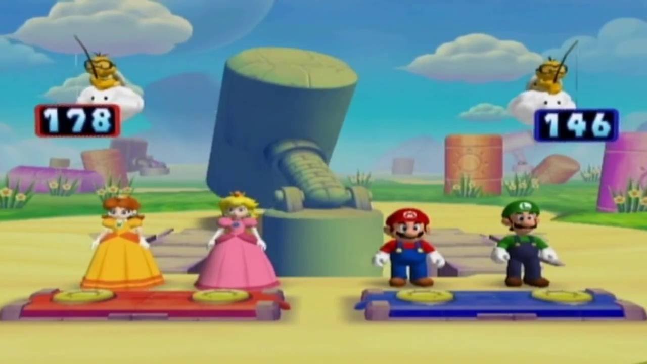 Mario Party 5 - Princess Daisy in Manic Mallets - YouTube