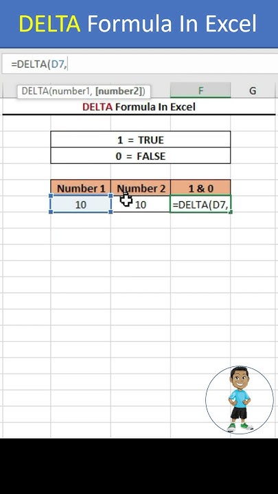 Delta Formula In Excel Excel Exceltips Exceltutorial Msexcel Short Microsoftexcel