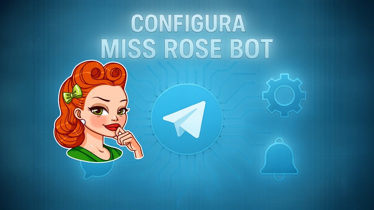 Como configurar Miss Rose bot en tu grupo de Telegram - YouTube